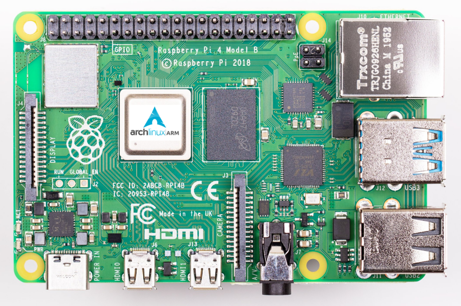 64 bit Arch Linux ARM On A Raspberry Pi 4 Model B With 8 GB Of RAM